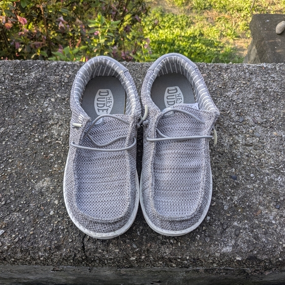 Hey Dude | Shoes | Brand New No Box Hey Dude Wally Youth Stretch Mesh ...